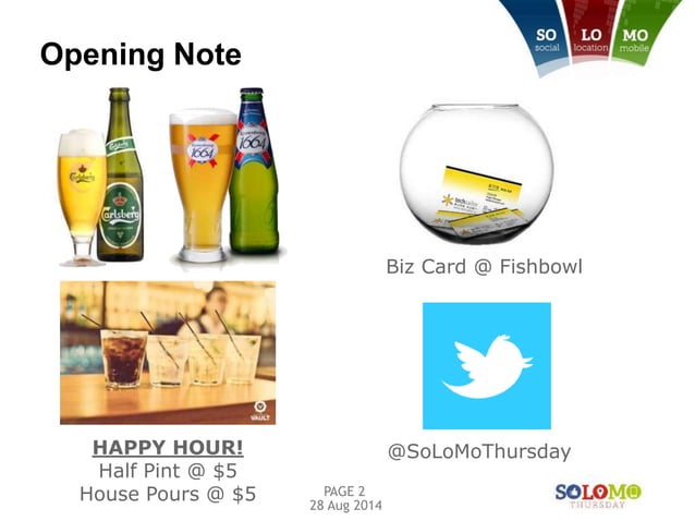 SoLomo Thursday 280814 Fashion Marketing - On Mobile! | PPT