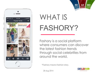 SoLomo Thursday 280814 Fashion Marketing - On Mobile! | PPT