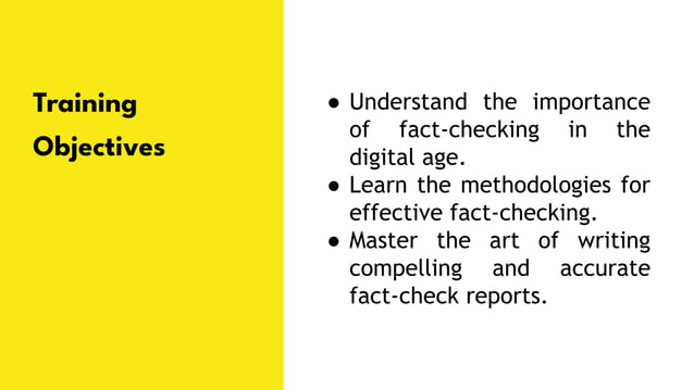 HOW TO WRITE A FACT-CHECK: Master the art of writing a fact-check | PDF ...
