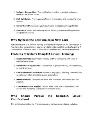 Master the CompTIA Linux+ Certification in New York with Nytcc.docx
