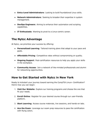 Master the CompTIA Linux+ Certification in New York with Nytcc.docx