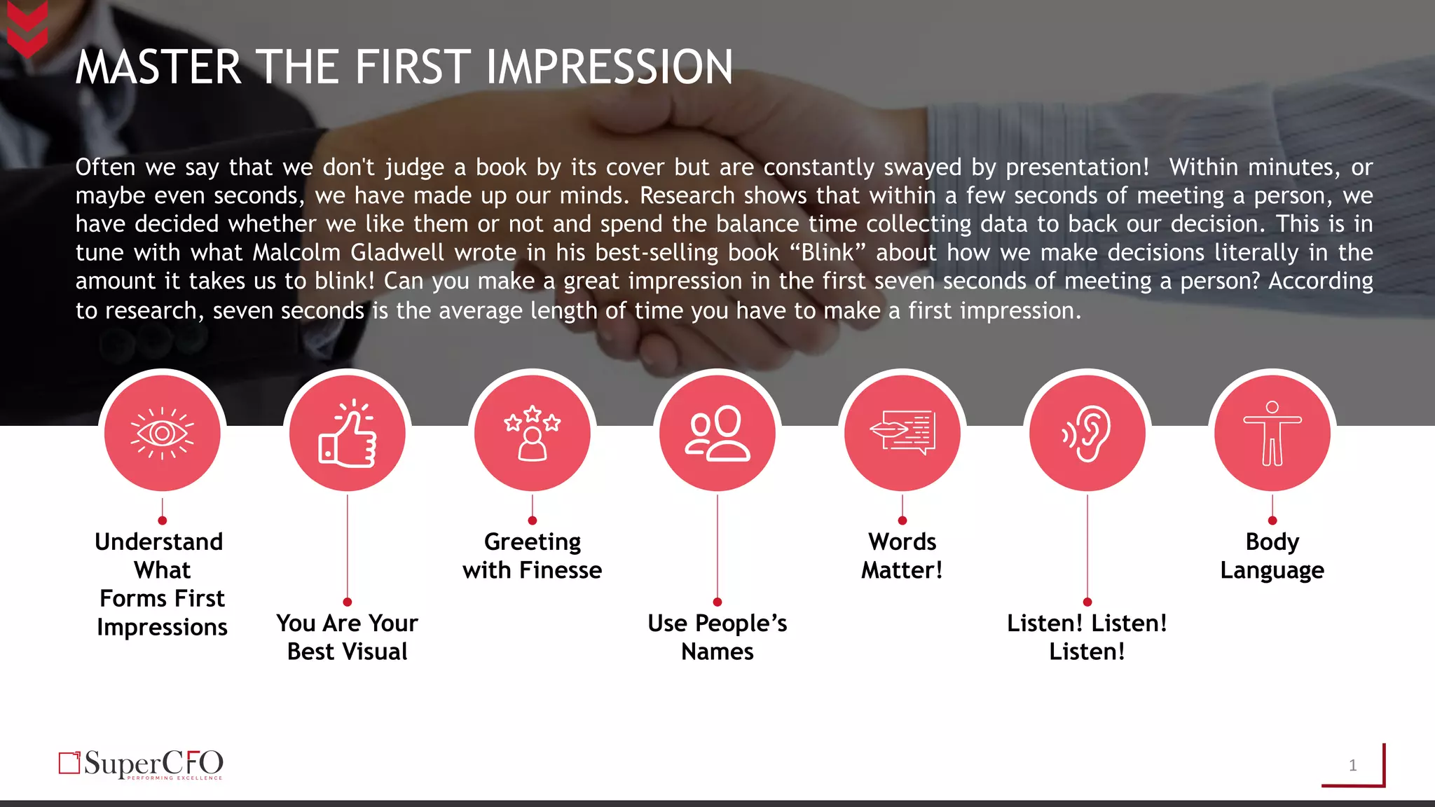 Master the First Impression | PDF