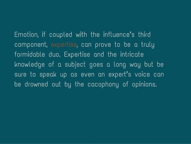 Master the Four Components of Influence | PPT