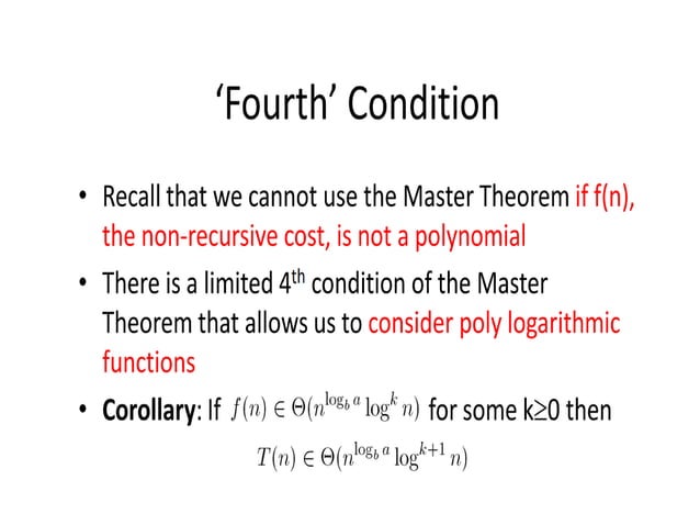 MASTER THEOREM daa main topic for exam.pptx