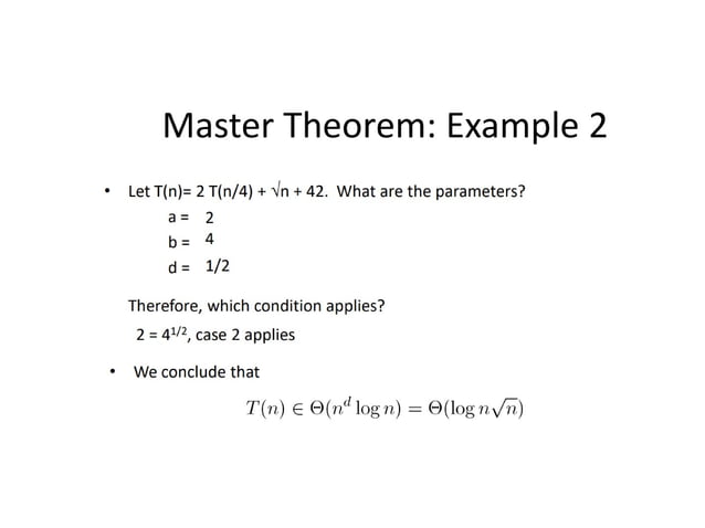 MASTER THEOREM daa main topic for exam.pptx