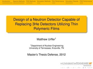 Master thesispresentation | PPT