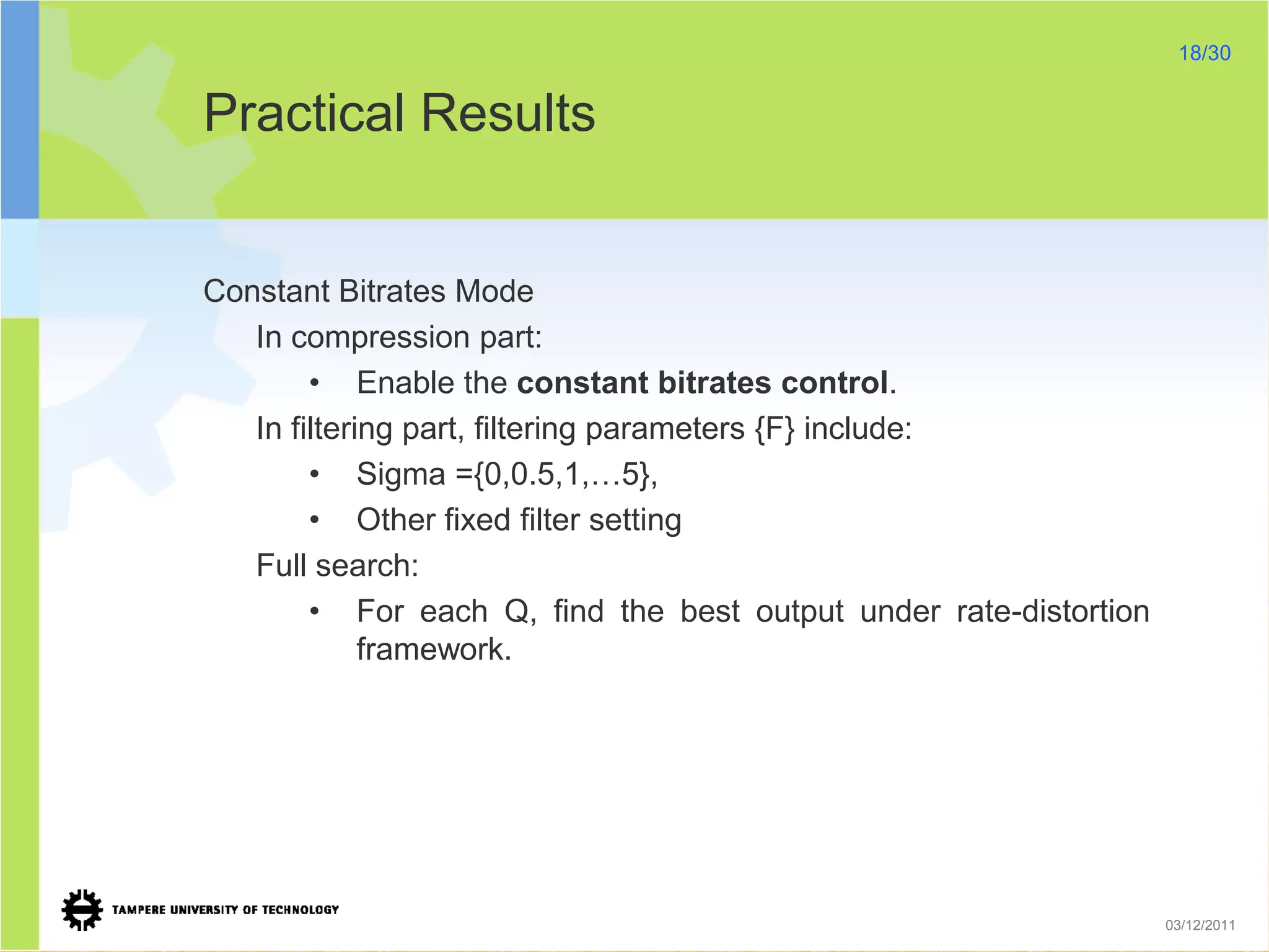 Master Thesis Presentation | PDF