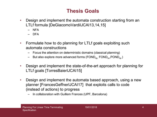 Master thesis presentation | PDF | Programming Languages | Computing