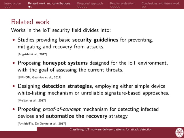 Classifying IoT malware delivery patterns for attack detection | PDF | Internet | Computing