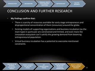 Virtual Business Incubator Framework for Enriching Innovation Ecosystem ...
