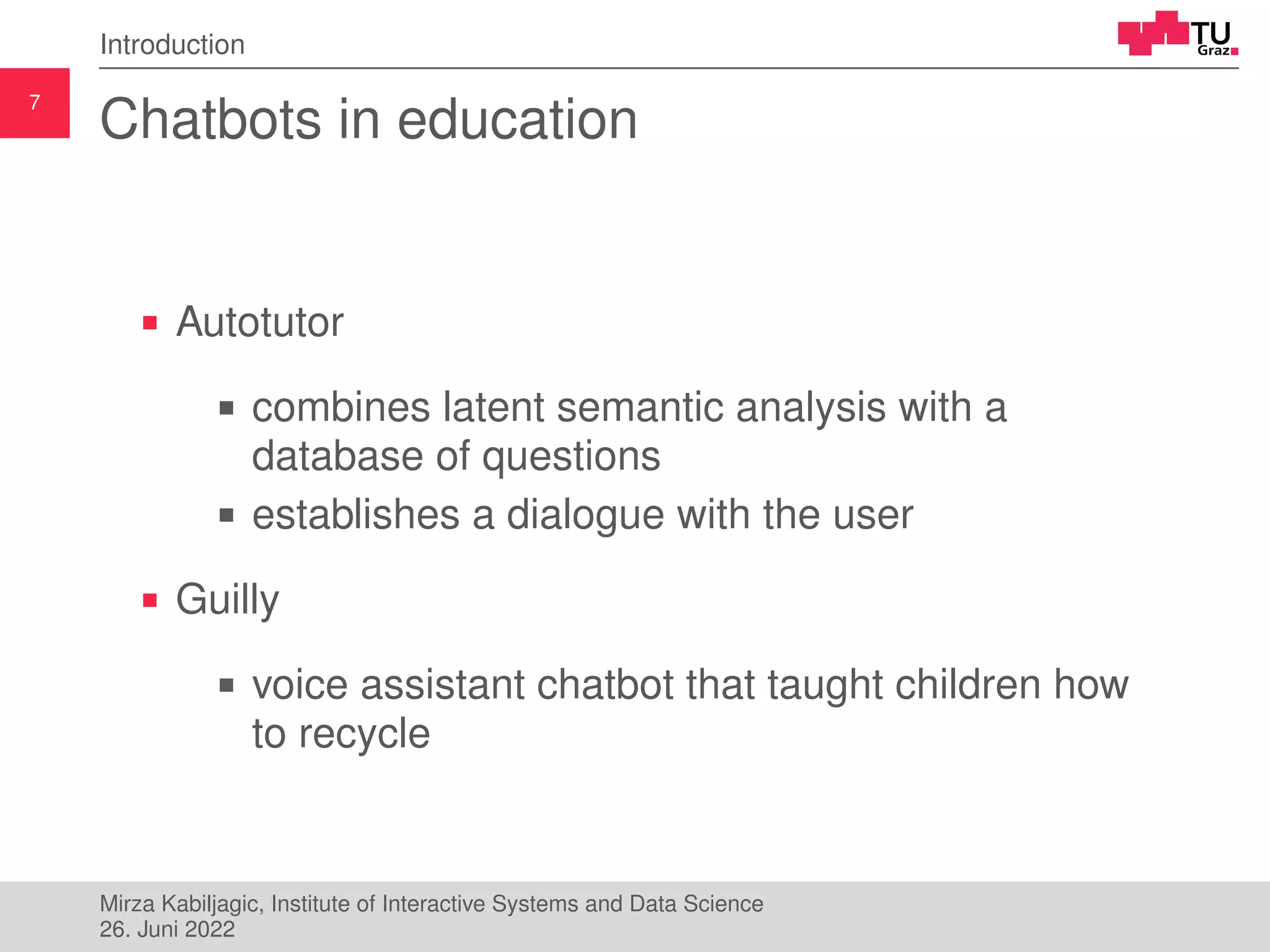 Math trainer as a chatbot via system(push) messages for Android | PDF