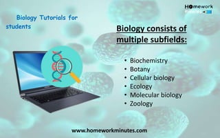 Master the skills of biology as career and be successful. | PPTX