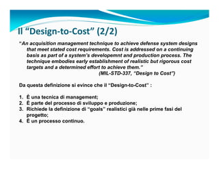 The Variable Cost in Systems Engineering Trade-Offs - Design to Cost | PDF