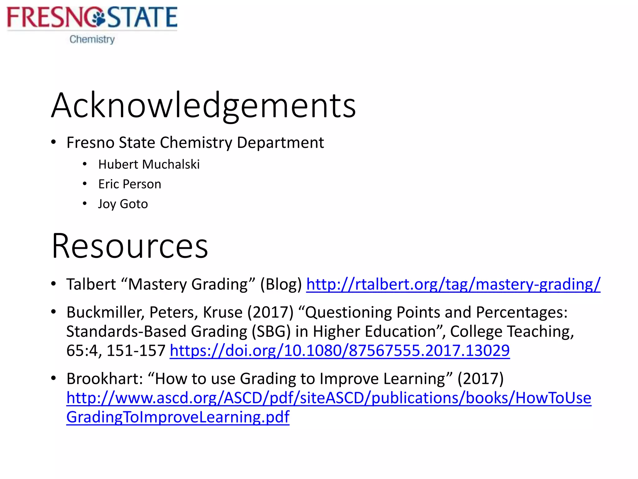 Mastery Grading | PPTX | Educational Assessment | Education