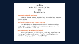 Mastery | PDF