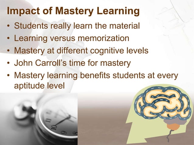 Mastery Learning | PPT