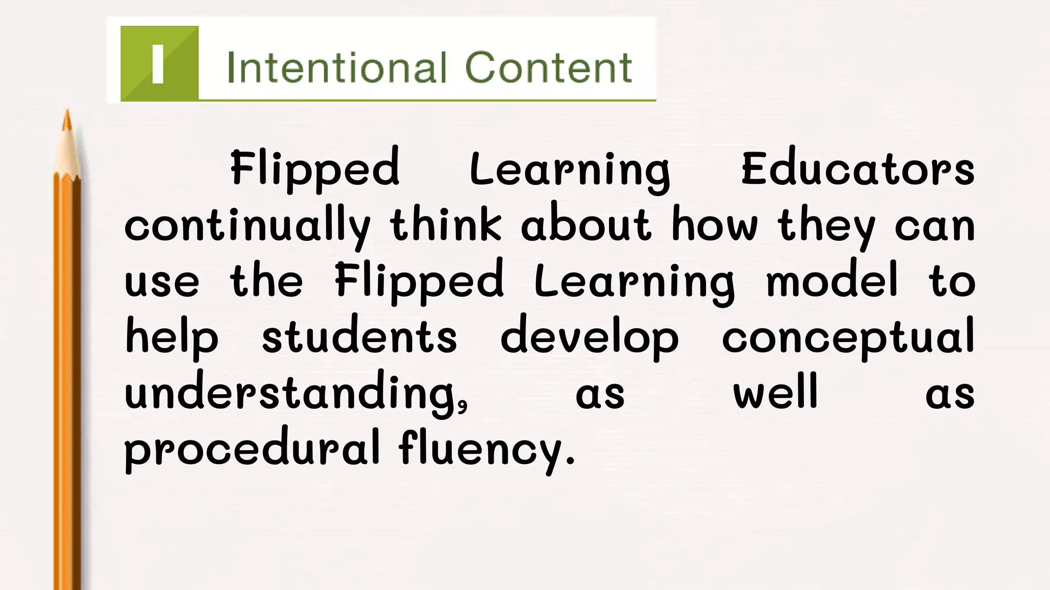 Mastery Learning - Flipped Classroom | PPTX