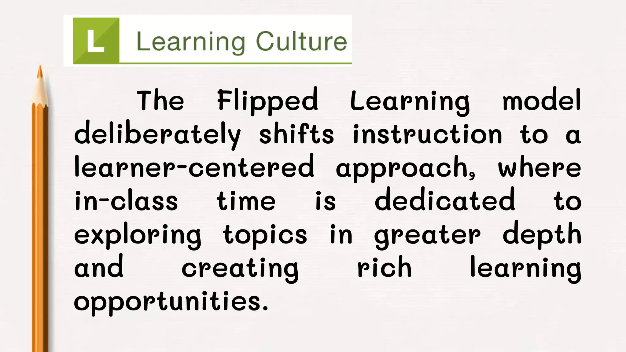 Mastery Learning - Flipped Classroom | PPTX