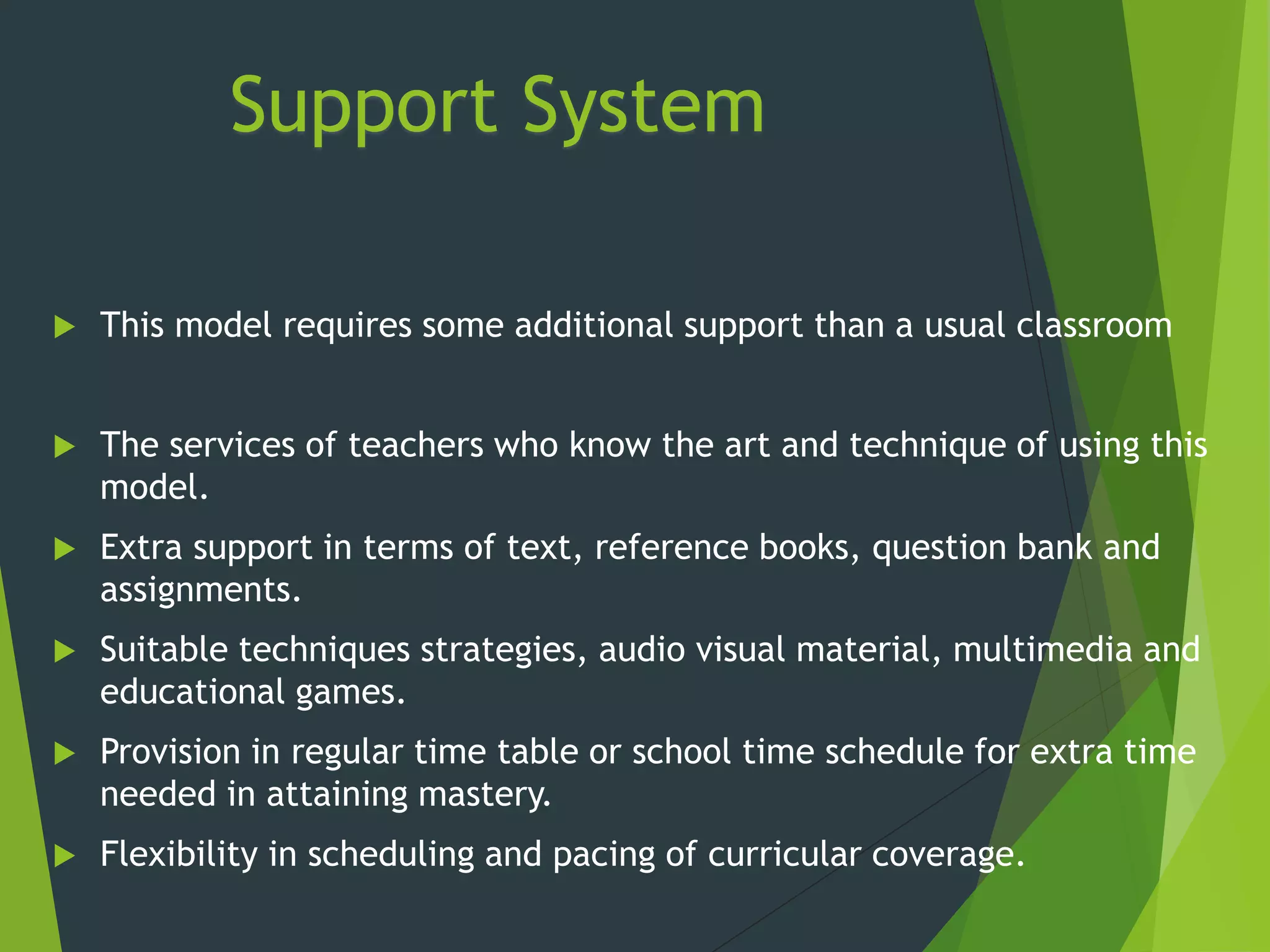 Mastery learning model | PPTX