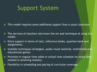 Mastery learning model | PPTX