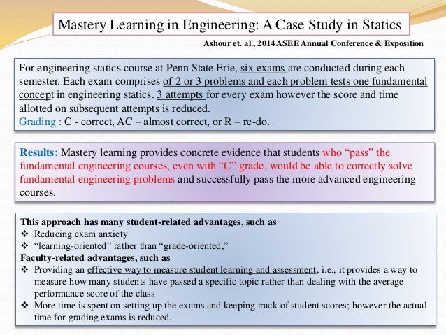 Mastery learning models ppt