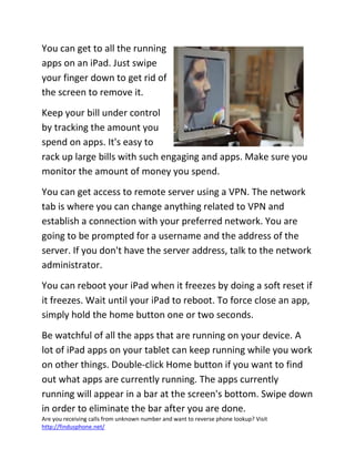 Master your i pad with these awesome tips | PDF