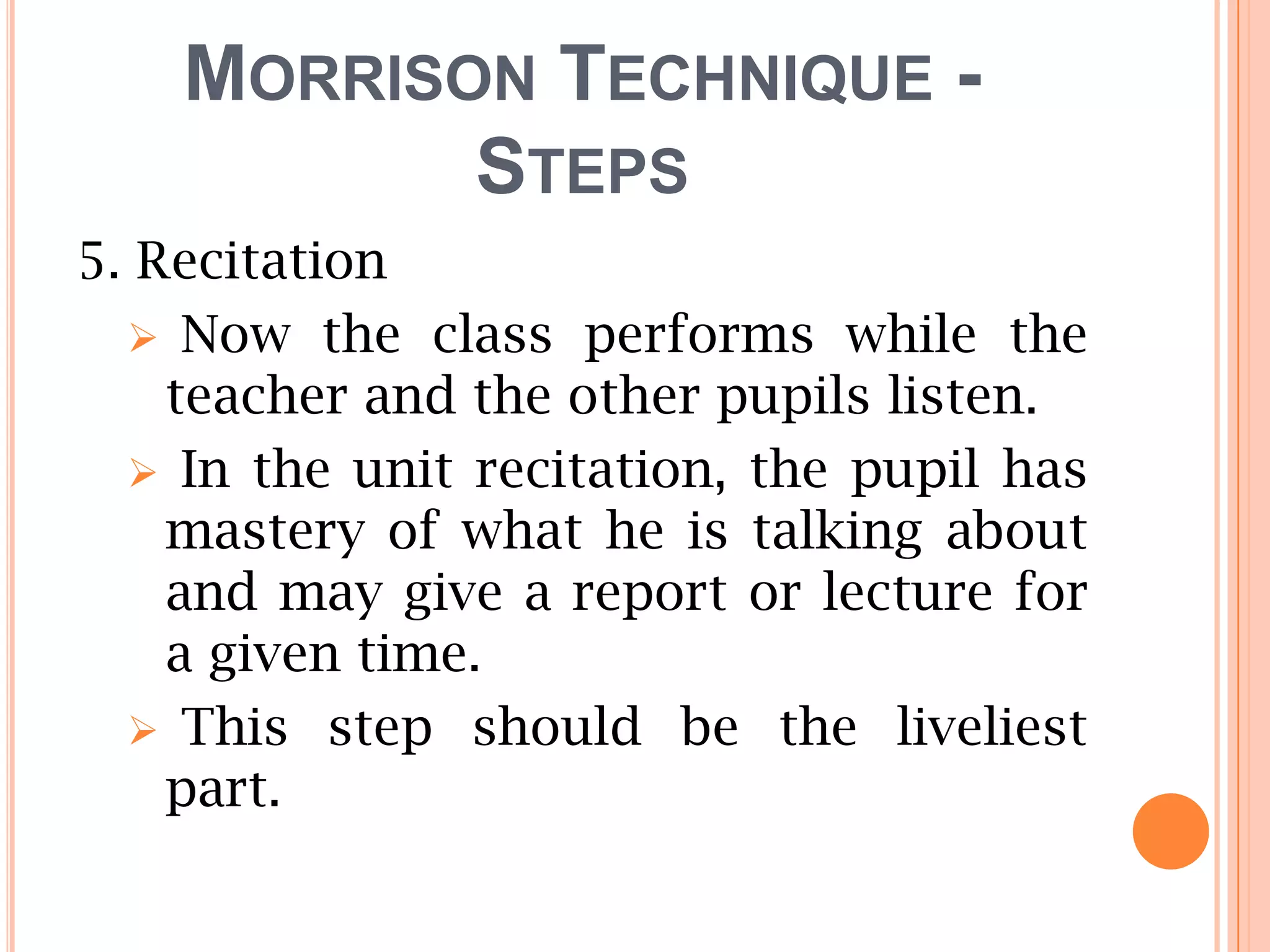 Mastery techniques of teaching | PPTX
