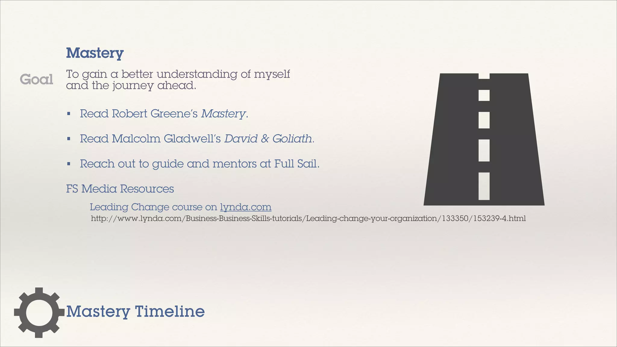 PDL Mastery Timeline | PPT