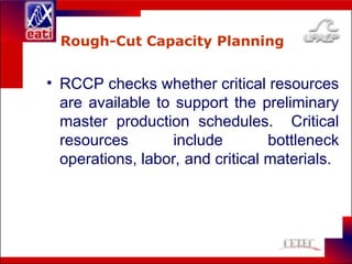 Master Production scheduling Plan in Production | PPT