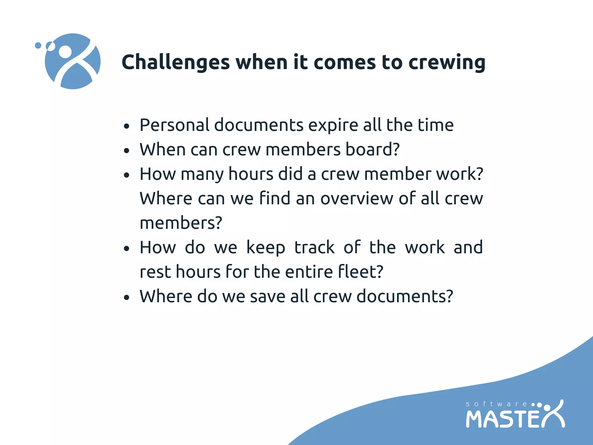 Mastex crewing module | PDF