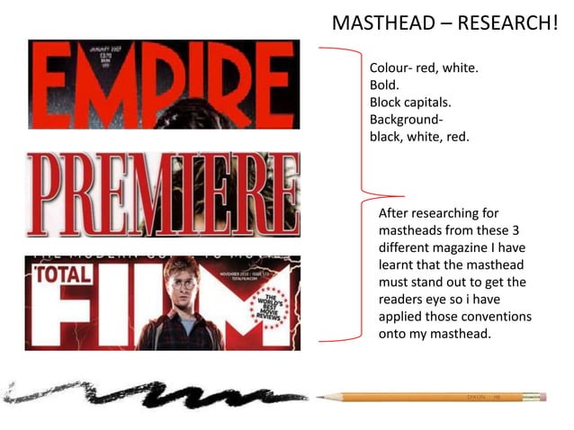 Masthead. | PPTX