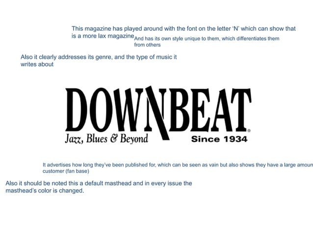 Masthead analysis | PPT