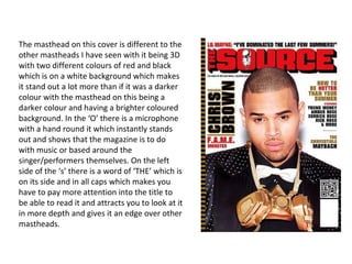 Masthead analysis | ODP