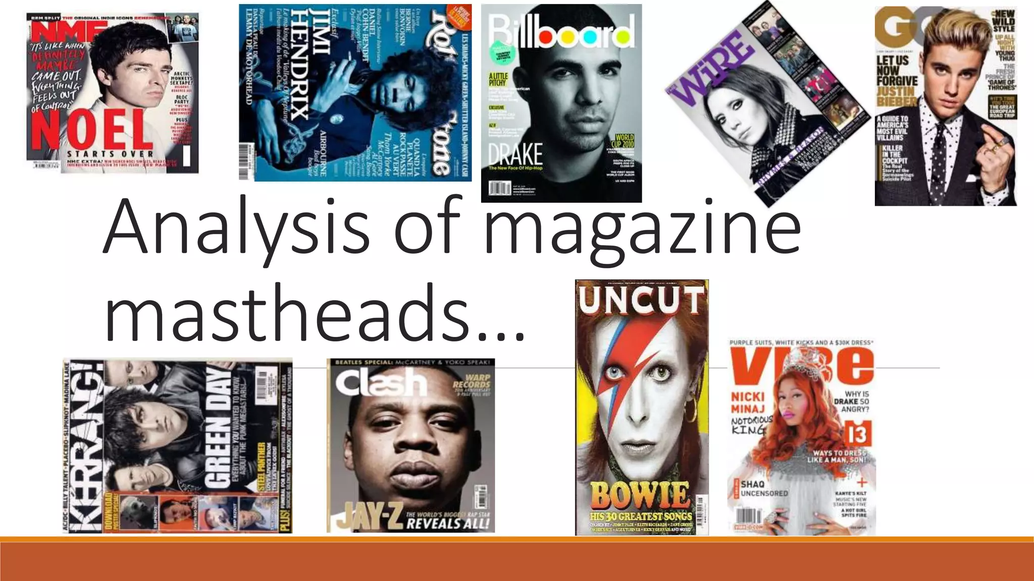 Masthead analysis | PPT
