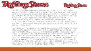 Masthead analysis | PPT