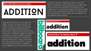 Masthead designs | PPTX | Music | Entertainment