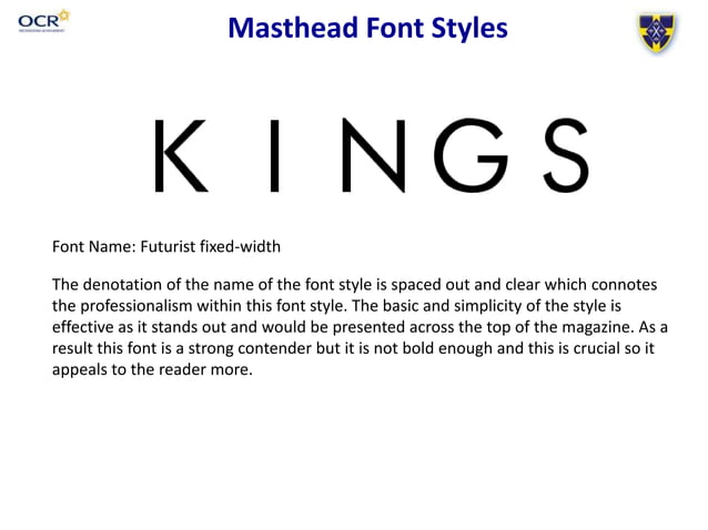 Masthead font styles | PPTX | Hip Hop Music | Music