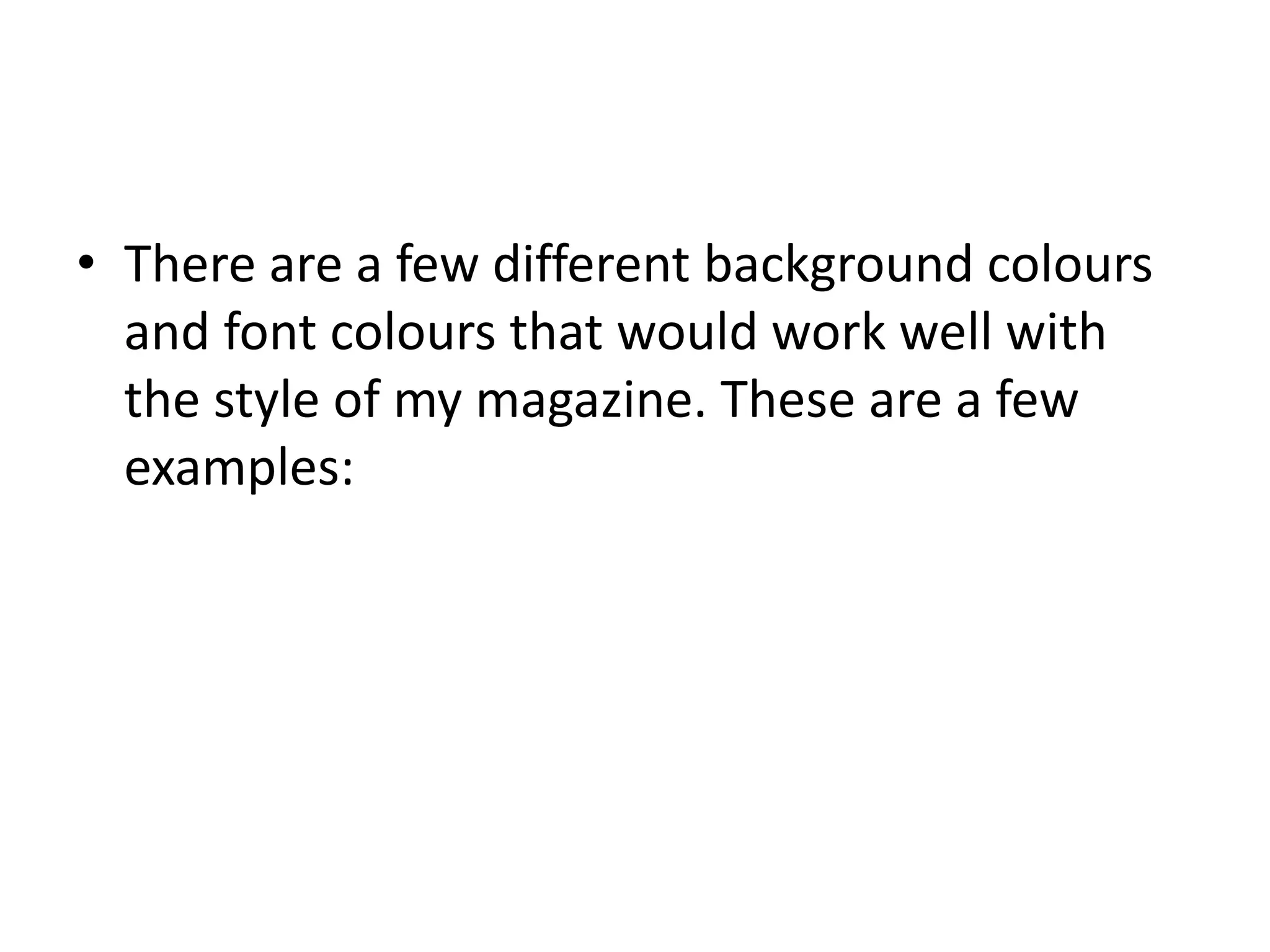 Masthead ideas | PPT