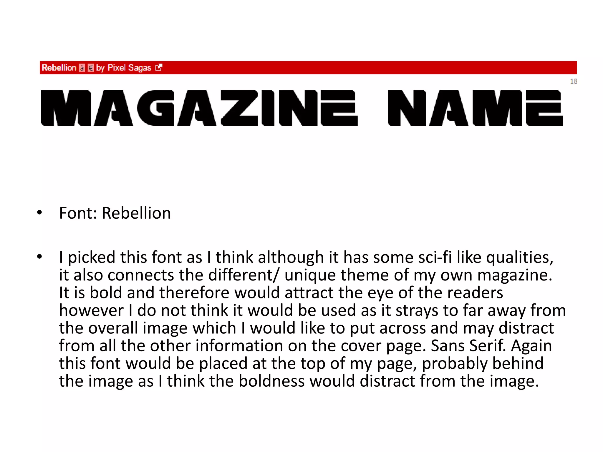 Masthead ideas | PPTX