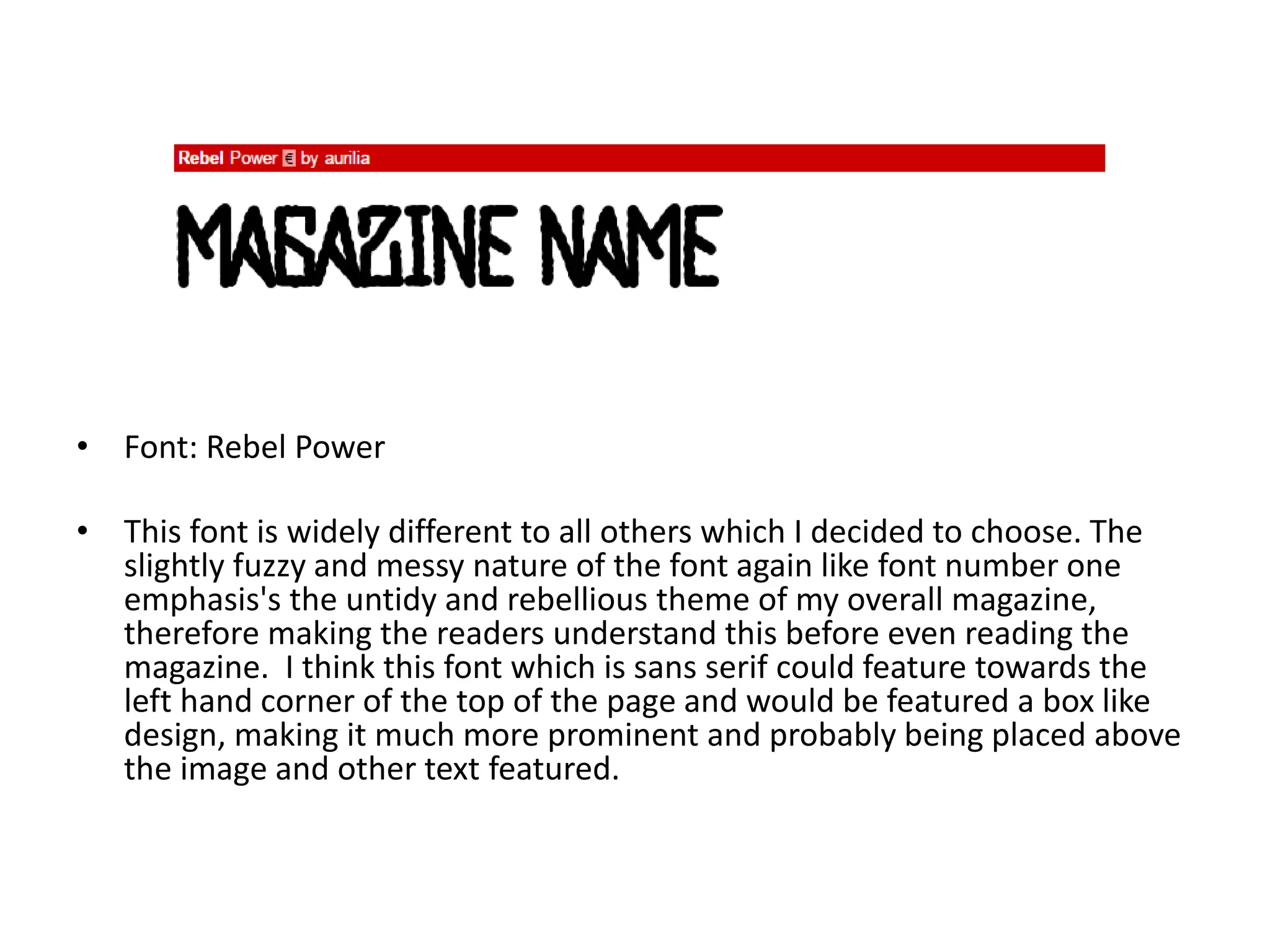 Masthead ideas | PPTX