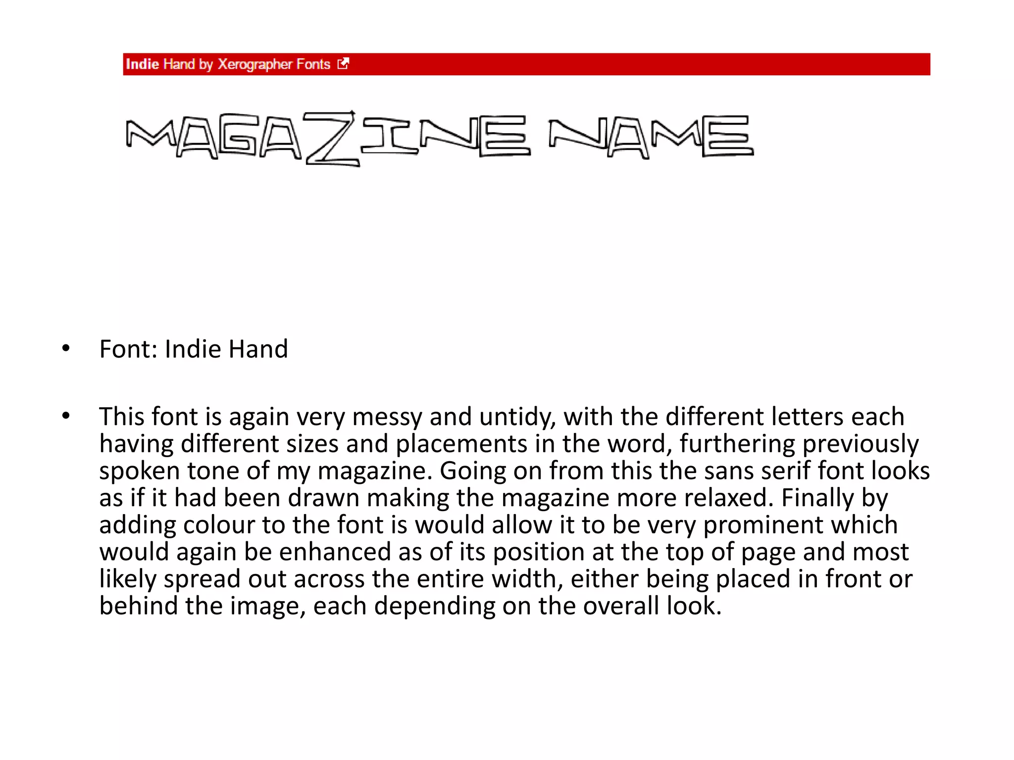 Masthead ideas | PPTX