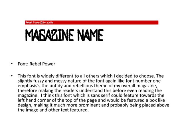 Masthead ideas | PPT