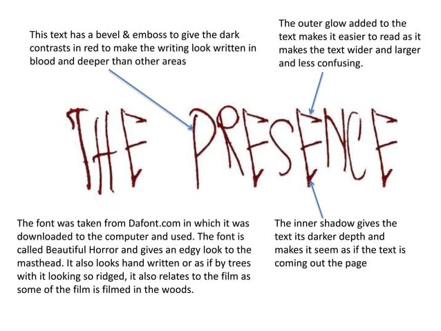 Masthead presentation | PPT