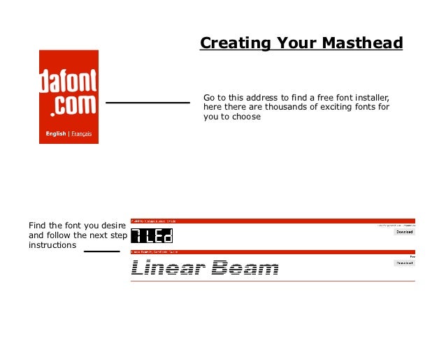 Masthead Production Web Sample