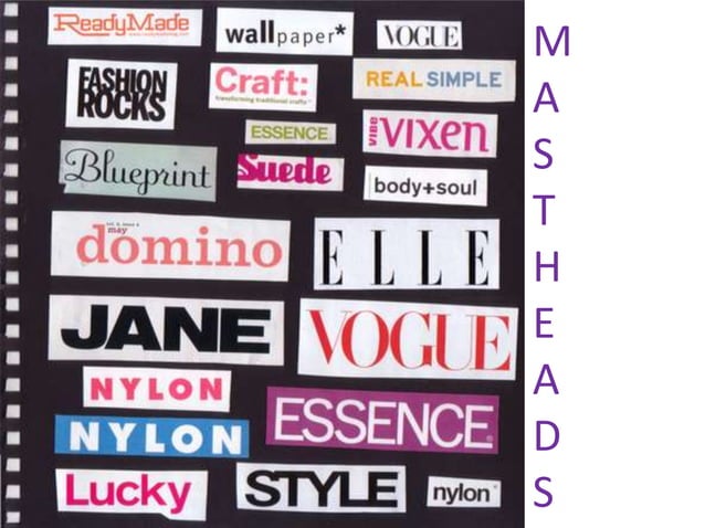 Mastheads analysis | PPT