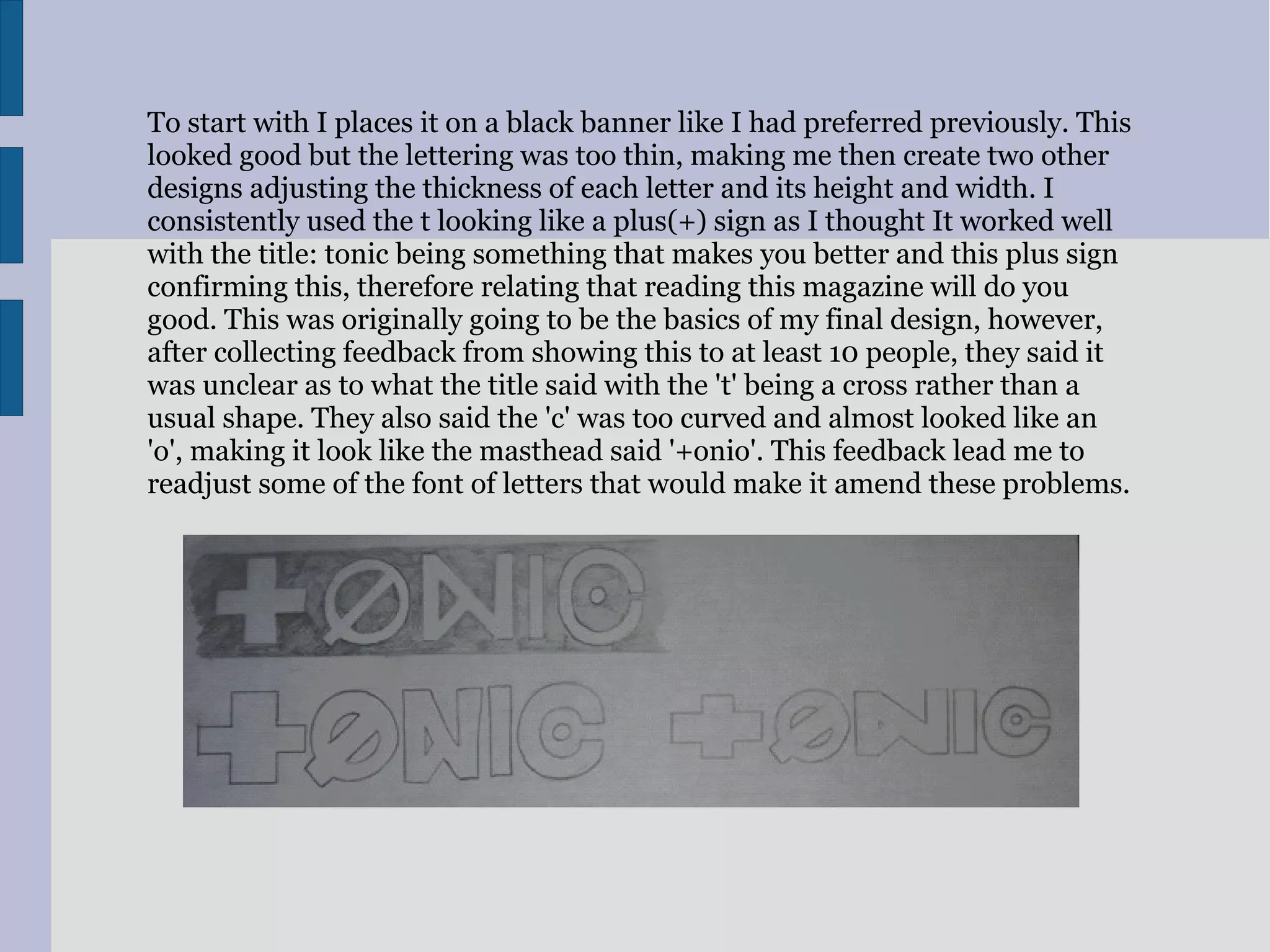 creating my masthead | PPT