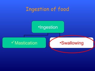 Mastication and deglutition i | PPT