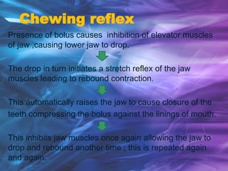 Mastication, degluttition and speech | PPTX