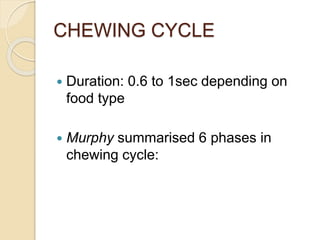 Mastication, degluttition, digestion, assimilation | PPTX