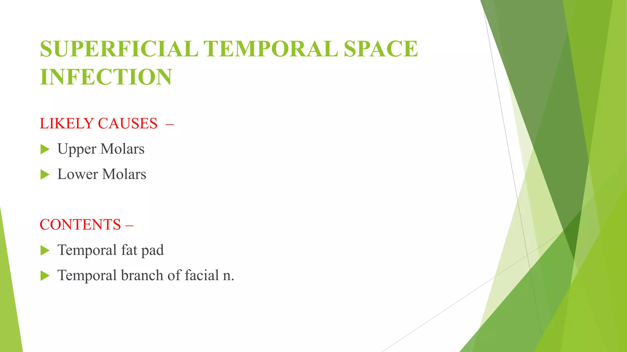 Masticatory space infection | PPTX